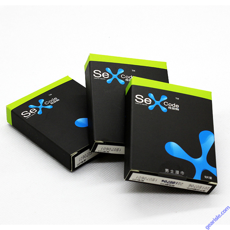 Buy Sex Code Delay Wet Tissue for Man 9 Wipes per box