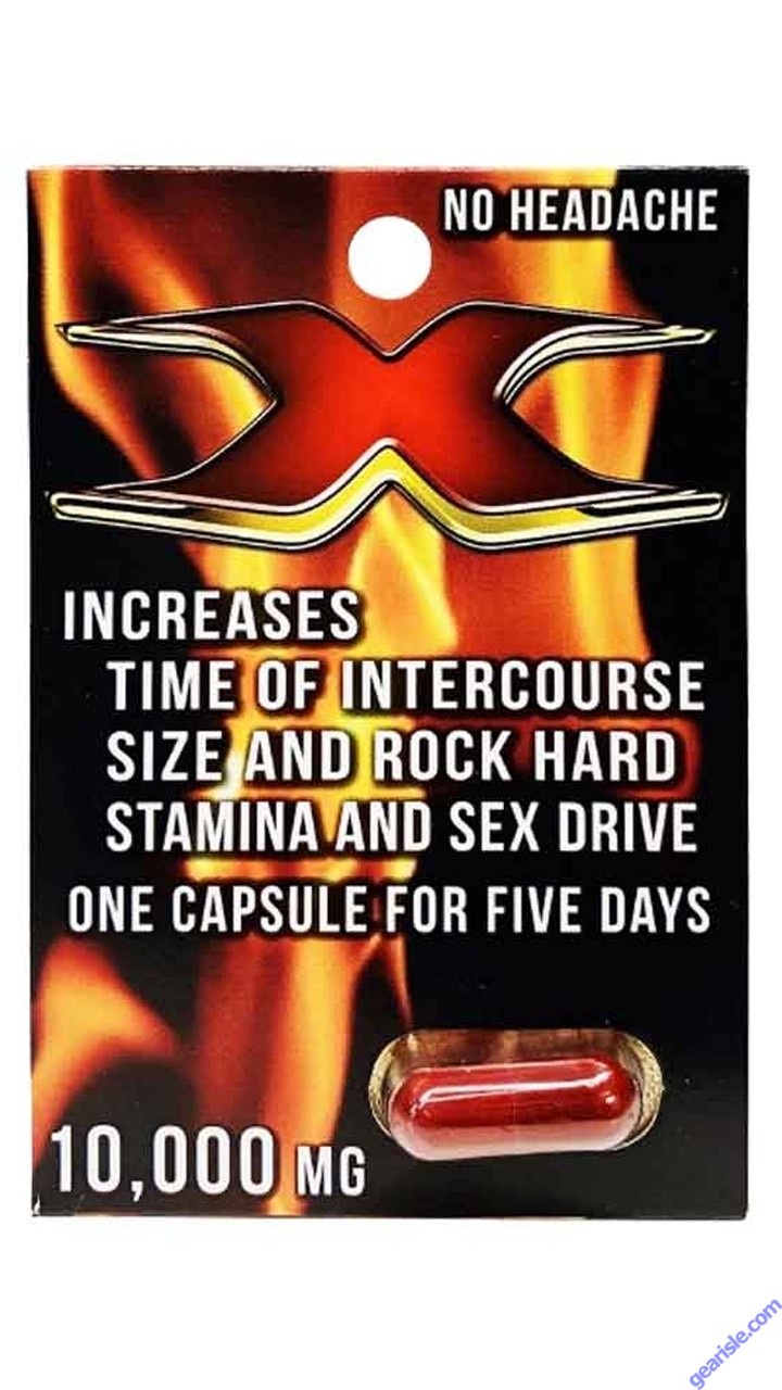 X Fire 10000 Red Pill – Male Enhancement Supplement
